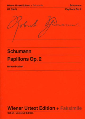 PAPILLONS OP. 2 (MUELLER/PUCHELT) PIANO : Robert, Schumann: Amazon.de ...