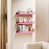 Amazon.com: RYOFOBETTO Pink Floating Shelves, Kawaii Room Decor Wall ...