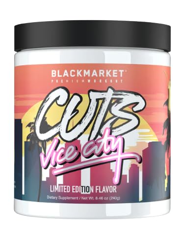 Amazon.com : Black Market Labs Cuts Pre Workout Limited Edition VICE ...