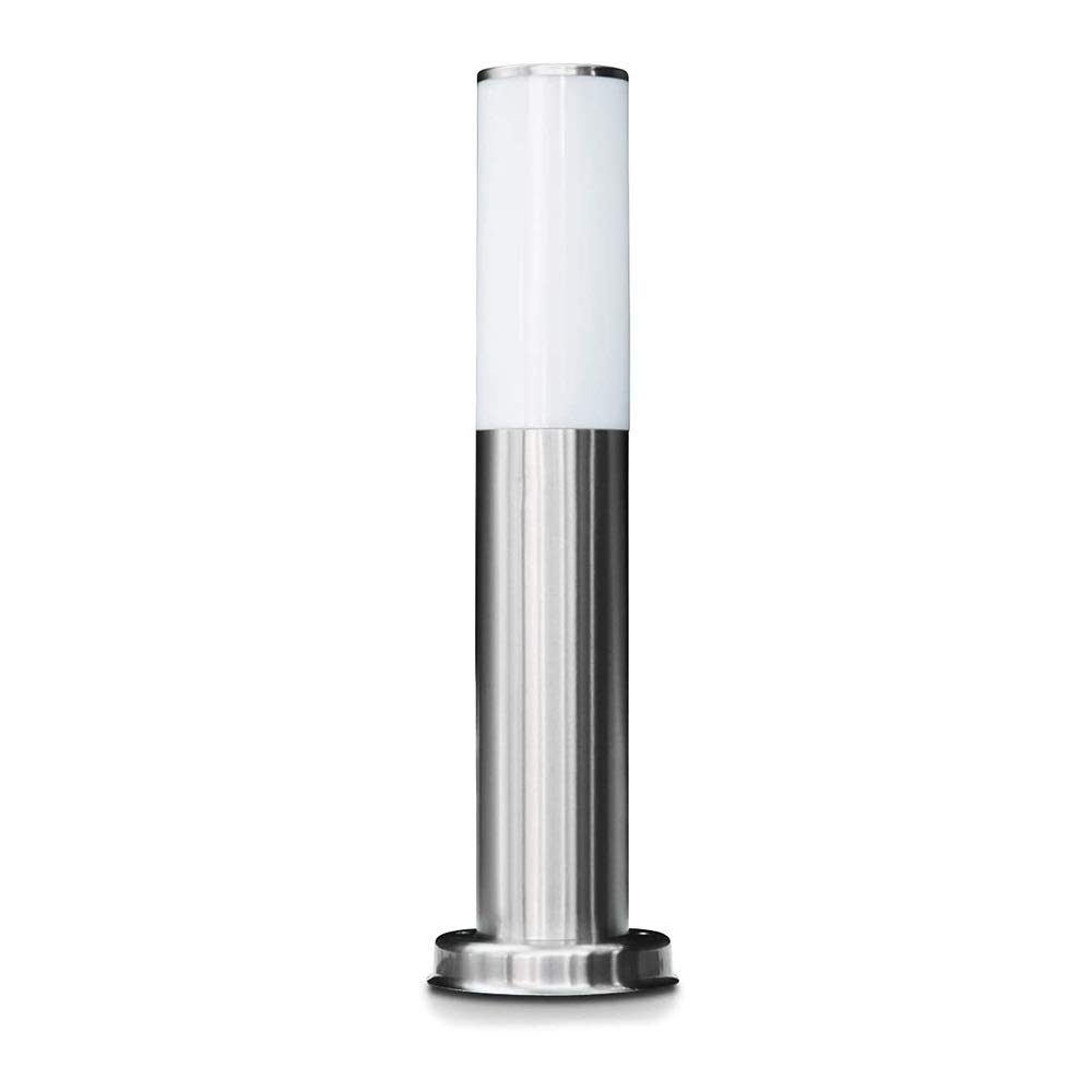 Outside Bollard Light Modern Outdoor Lamp Stainless Steel E27 Socket ...
