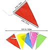 Amazon.com: 300pcs 525ft Multicolor Pennant Flags Banner Nylon Cloth ...
