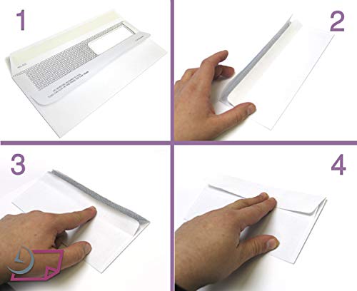 Snapklik.com : NextDayLabels - Box Of 500 Ready-Seal Double Window ...