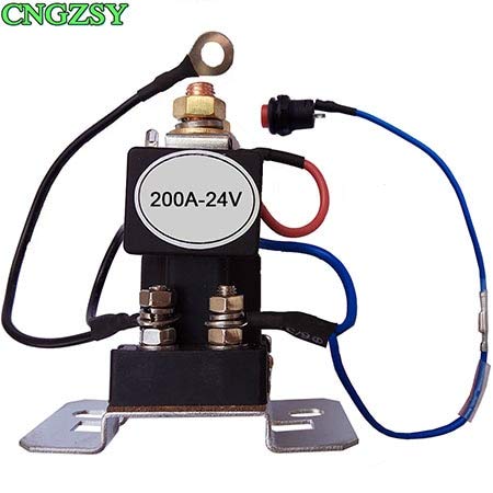 Buy Generic 200 AMP Battery Isolator+Relay 4 Terminal Dual Battery ...