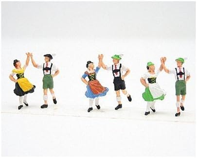 FOLK DANCERS - PREISER HO SCALE MODEL TRAIN FIGURES 10241 : Amazon.ca ...