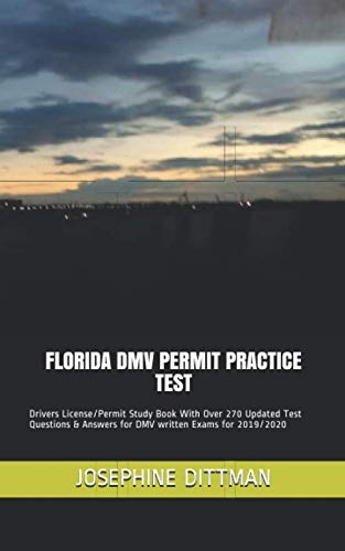 FLORIDA DMV PERMIT PRACTICE TEST: Drivers License/Permit Study Book ...
