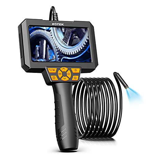 Amazon: Endoscope Camera,5 inch 1080P HD Screen Borescope with 6 LED ...