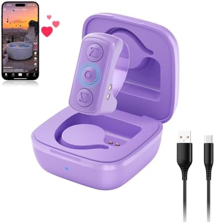 TikTok Remote Scrolling Ring, Bluetooth Remote Control Page Turner for ...