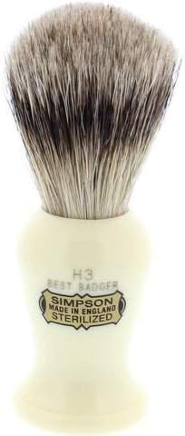 Amazon.com: Simpson Harvard H3 Best Badger Shaving Brush : Beauty ...