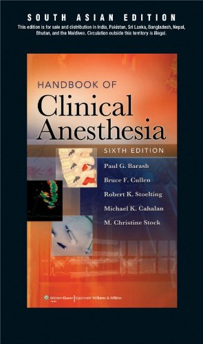 Handbook Of Clinical Anesthesia: Barash: 9788184732504: Amazon.com: Books