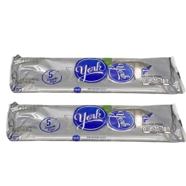 Amazon.com: (2 pack) YORK Snack Size Peppermint and Rich Dark Chocolate ...