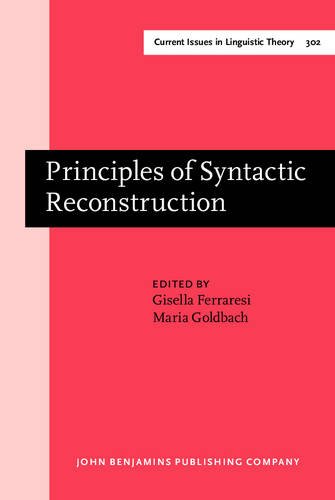 Amazon.com: Principles of Syntactic Reconstruction (Current Issues in ...