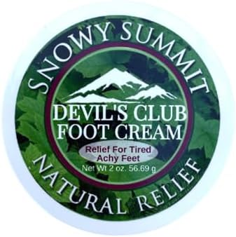 Amazon.com : Snowy Summit Alaskan Devil's Club Foot Cream For Tired ...