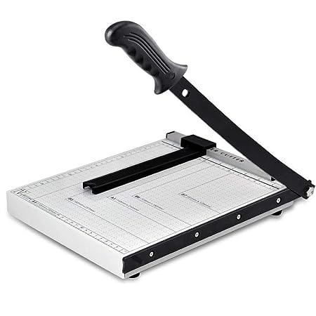 King Online 12 Inch Steel Heavy Duty Professional Paper Cutter ...