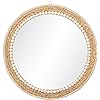 Amazon.com: SWTHONY 18 Inch Boho Round Hanging Wall Mirror Decorative ...
