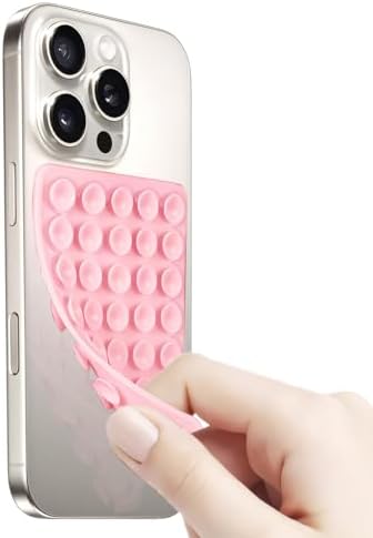 Amazon.com: Silicone Phone Sticky Grip, Suction Phone Case Mount for ...