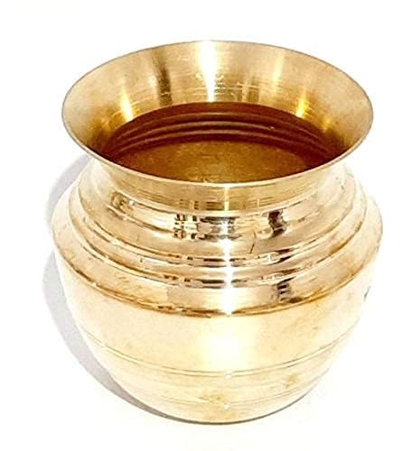 Brass ghada I Kalash I Size-12 1500ml : Amazon.in: Home & Kitchen