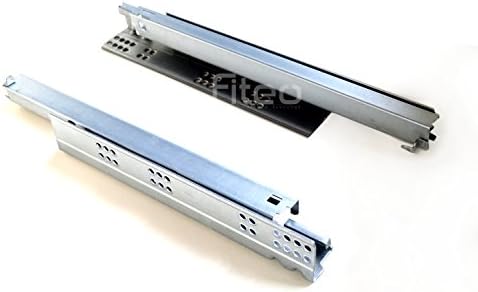 1 Pair x Soft Close Undermounting Full Extension Runners / Slides (1 ...