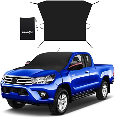 Windshield Cover for Ice and Snow, 80" x 65" Car Windshield Snow Cover ...