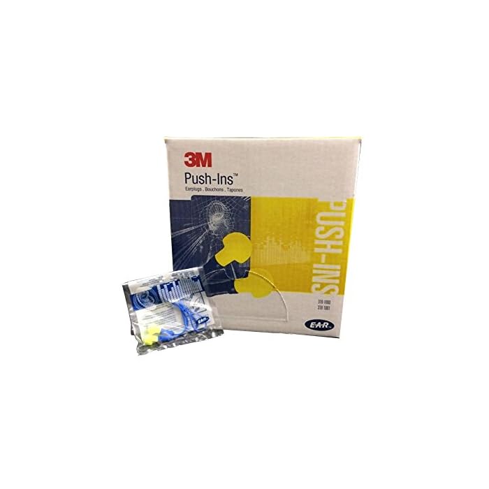Buy 3M TEKK E-A-R Corded Push-Ins Earplugs - MS92160(1 Box) Online at ...