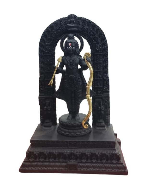 Buy Paksh Silver Gifts Wax Ram Lalla Idol | Ram Murti Ayodhya Statue ...