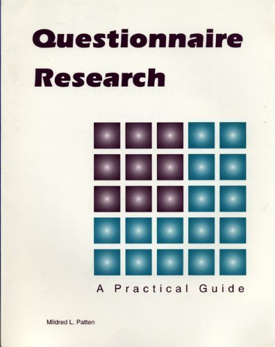 Amazon.com: Questionnaire Research: A Practical Guide: 9781884585074 ...