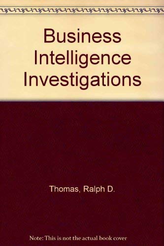 Amazon | Business Intelligence Investigations | Thomas, Ralph D ...