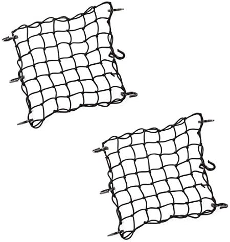 Amazon.com: Powertye 15in x 30in Elastic Cargo Net with 10 Adjustable ...