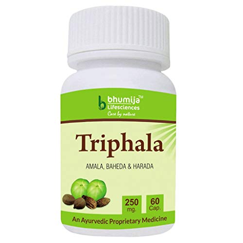 Amazon.com : Bhumija Lifesciences Triphala Capsules 60's - (Amla ...