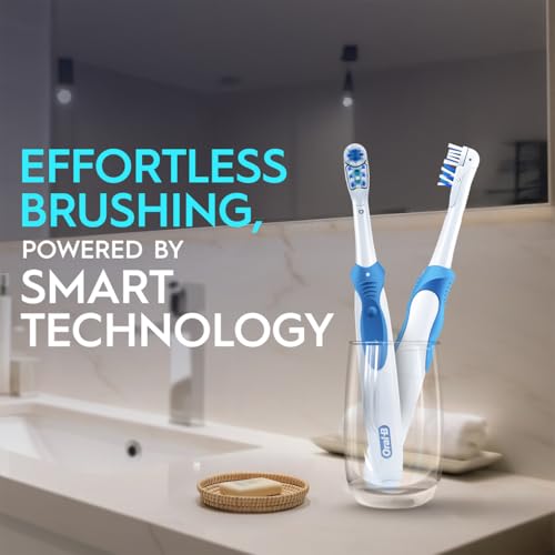 Oral B Cross Action AA Battery Electric Toothbrush for Adults, 90 Day ...