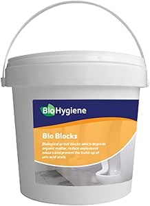 BioHygiene Blue Bio Block Tub 1.1kg Tub : Amazon.co.uk: Grocery