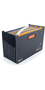 Rapesco 1552 SupaFile Plus 13-Part Desktop Expanding File Organiser ...