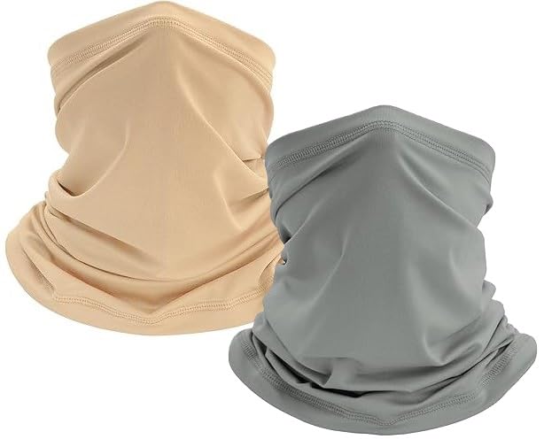 PAROPKAR Bandana Face Mask: Sun Cooling Scarf Gator Cover Head for Men ...