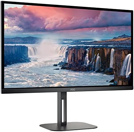 AOC Q27V5N - Monitor QHD da 27 pollici, altoparlanti, altezza ...