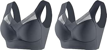 Amazon | [Kipzeui] Posture Correcting Bra, Summer Wireless Push-Up ...