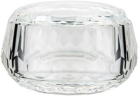 Amazon.com | DONOUCLS Crystal Candy Dish, Nut Bowl with Lid 3" x 4.7 ...