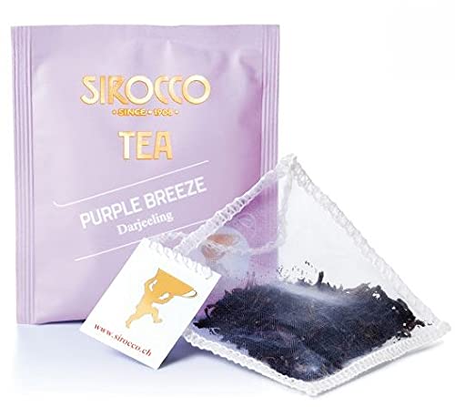 Amazon.com : SIROCCO TEA Switzerland - PURPLE BREEZE (Darjeeling) - 100 ...