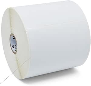 Amazon.com : Zebra’s Direct Thermal Label, Paper 4 inch x 8 inch 8000D ...