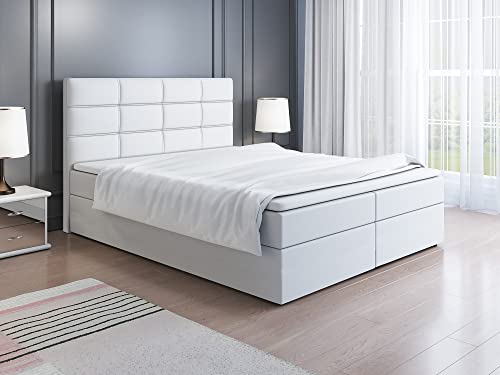 Boxspringbett Leder mit Bettkasten – Die 15 besten Produkte im ...
