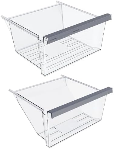 Amazon.com: UPGRADED W11162443 Refrigerator Crisper Drawer Compatible ...