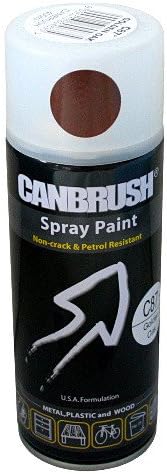 Canbrush Golden Oak Spray Paint Can Solid Wood Effect Diy Interior ...