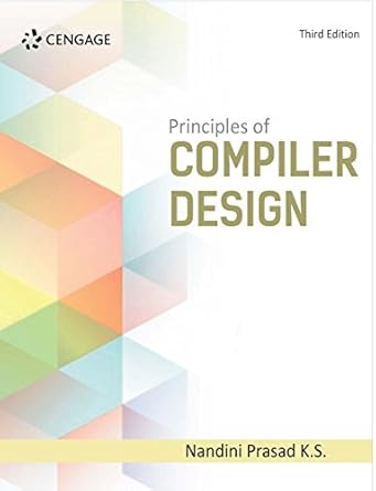 Principles of Compiler Design : Nandini Prasad K.S.: Amazon.in: Books