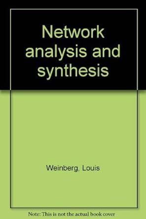 Buy Network Analysis and Synthesis Book Online at Low Prices in India ...