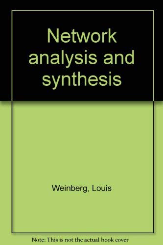 Buy Network Analysis and Synthesis Book Online at Low Prices in India ...