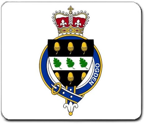 Amazon.com : Ogden England Family Crest Coat of Arms Mouse Pad : Office ...
