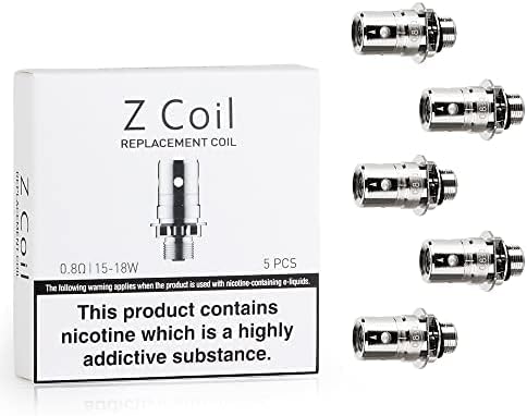Innokin Zenith Z Coils, KAL 0.8ohm, Works with All Zenith Tanks, Adept ...