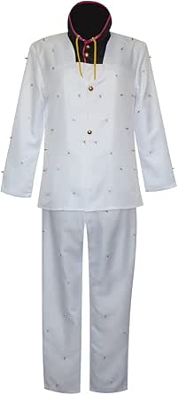 Amazon.com: Titulow Jobin Higashikata Manga Ver. Studded Outfit Cosplay ...