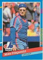 Amazon.com: 1991 Donruss Baseball Card #82 Mike Fitzgerald ...