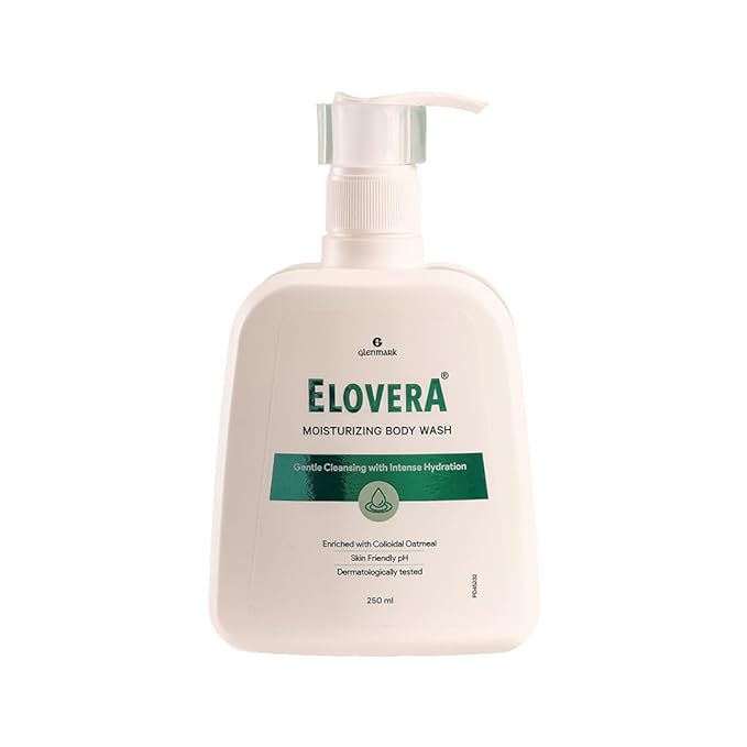 Buy Elovera Body Wash Glenmark 250Ml, Enriched With Aloe Vera & Vitamin ...