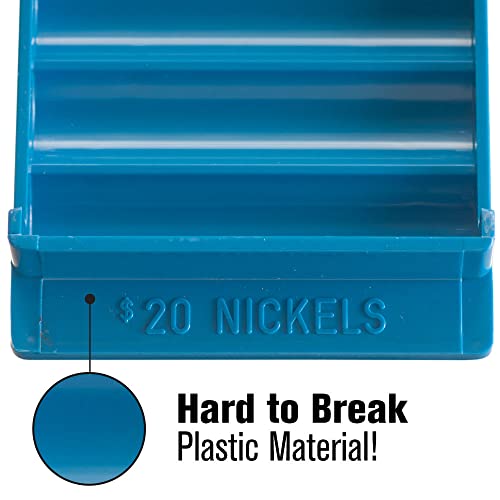 Snapklik.com : Plastic Rolled Coin Storage Trays Penny, Nickel, Dime ...
