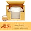Amazon.com - Libreshine Paper Bowl Dispenser, Kitchen Bamboo Paper Bowl ...